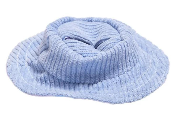Baby Blue Bucket Hat | Mini Outfits For Labubu & 7-8" Plushies ...