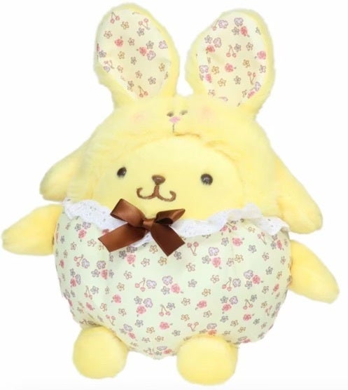 Pompompurin Flower Bunny Plush | Rainbow Cloudz