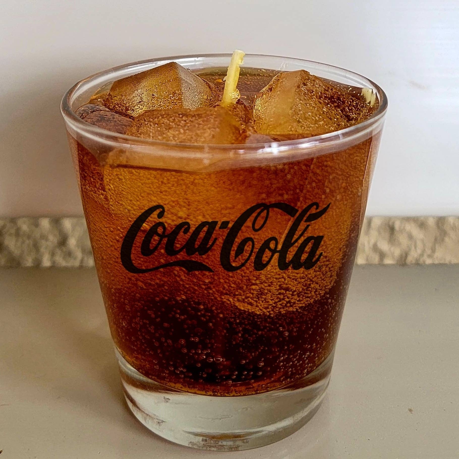Coca-Cola theme scented candle | Rainbow Cloudz